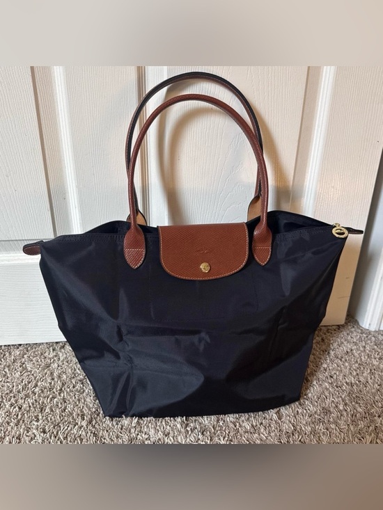 Longchamp | Bags | Longchamp Le Pliage Large Tote Bag In Black | Poshmark
